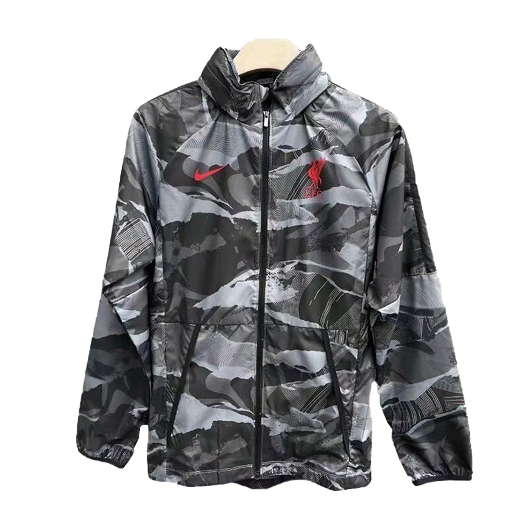 Liverpool Windbreaker Hoodie Jacket 2021/22