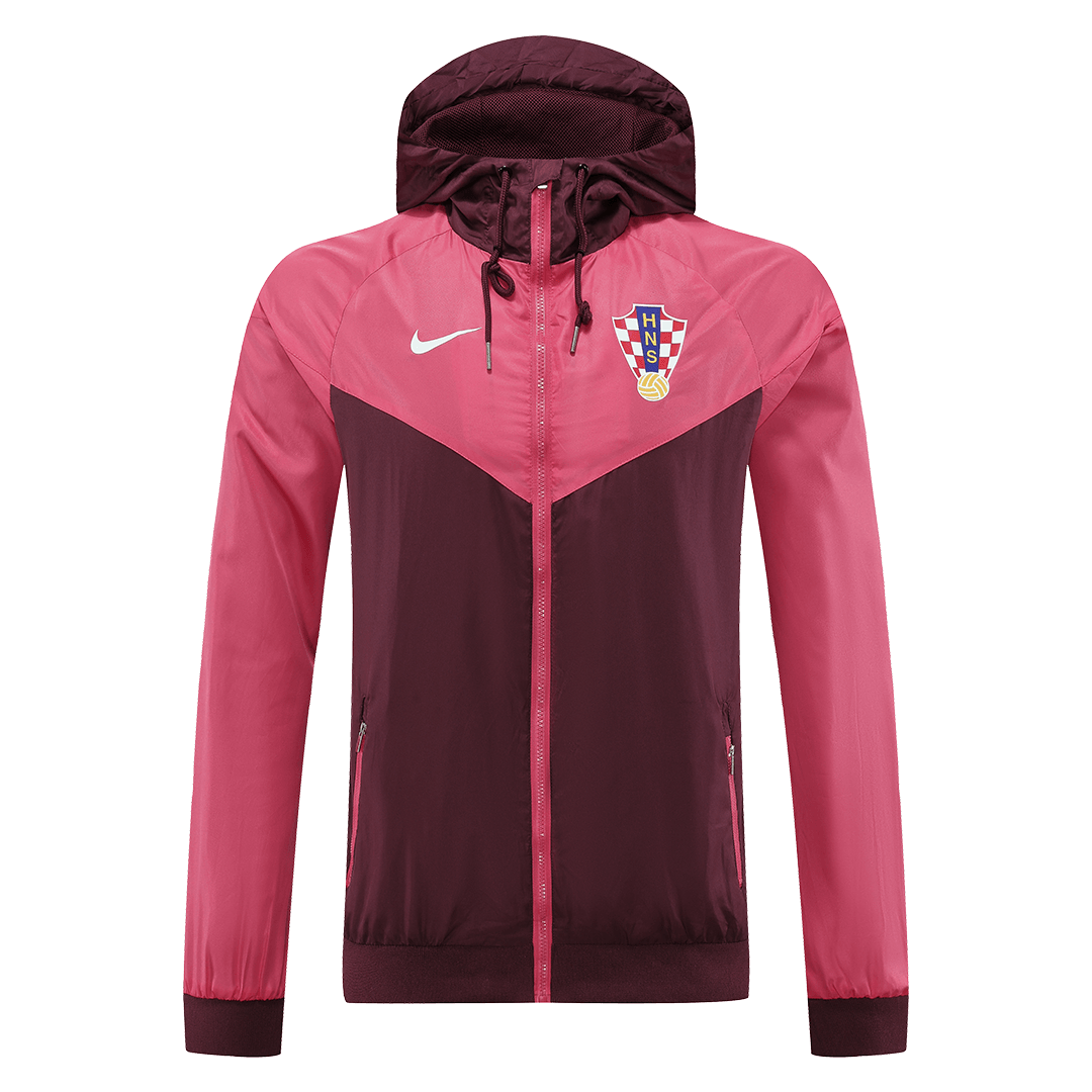 Croatia Windbreaker Hoodie Jacket 2022