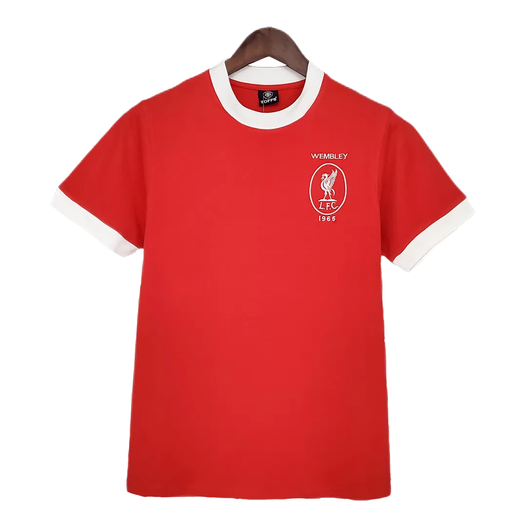 Retro 1965 Liverpool Soccer Jersey - FA Cup Final