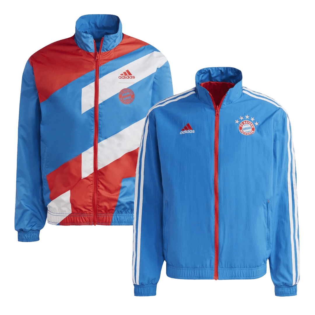 Bayern Munich Reversible Anthem Jacket 2022/23 - Blue