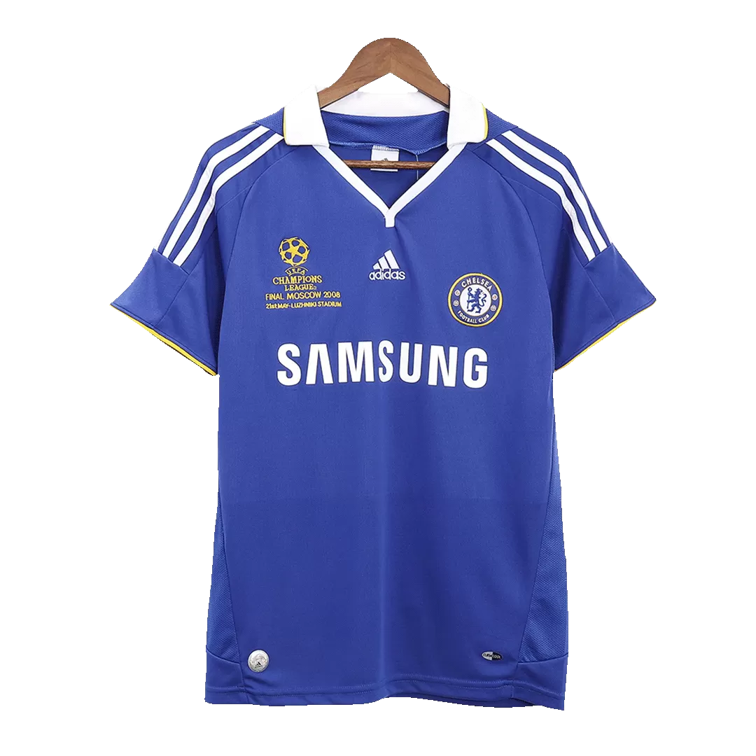 Retro 2008 Chelsea UCL Final Home Soccer Jersey