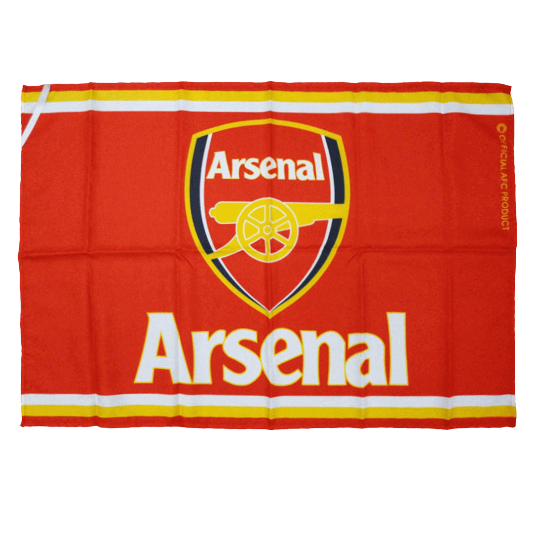 Arsenal Team Flag Red - SoccerDeal