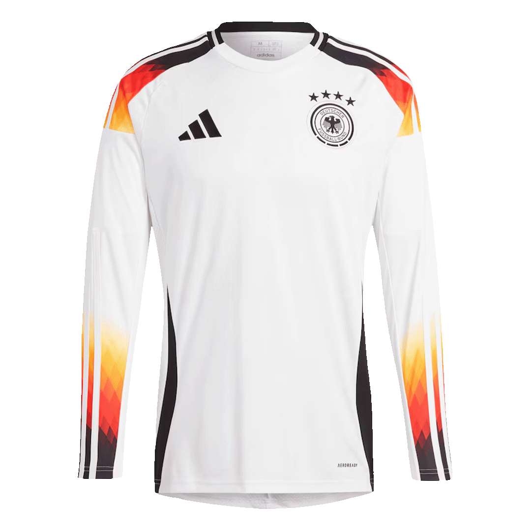 Germany Home Long Sleeve Soccer Jersey Euro 2024